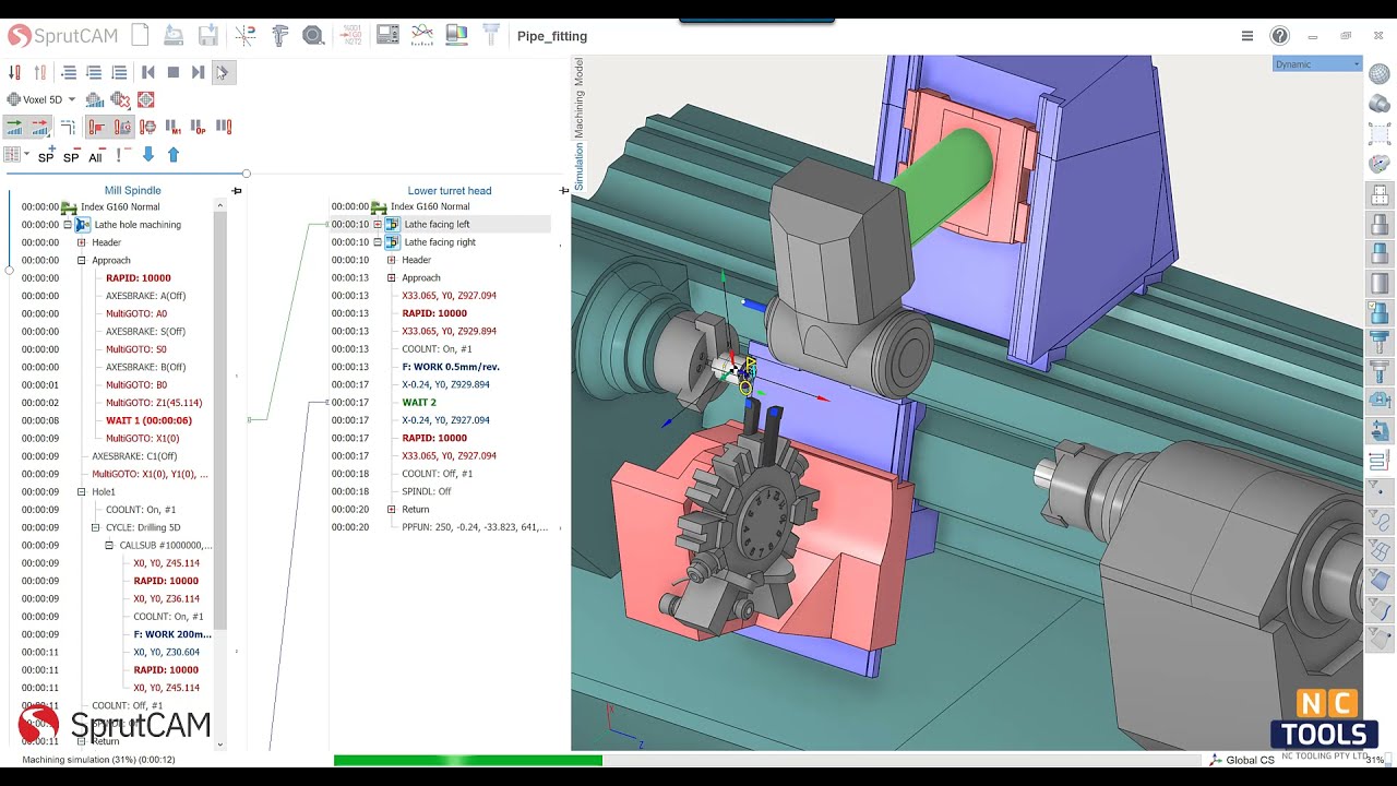 Multi task machining