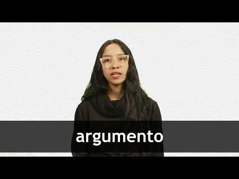 English Translation of “ARGUMENTO” | Collins Spanish-English Dictionary