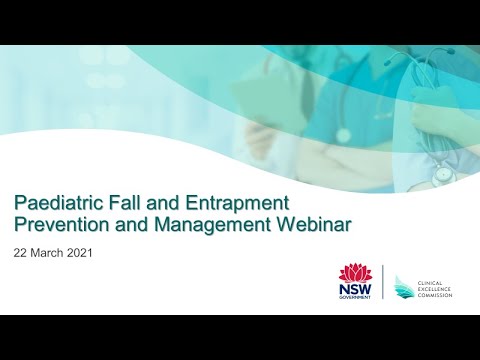 Paediatric Fall and Entrapment Prevention and Management Webinar
