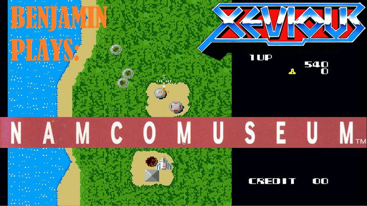 Let's Play: Namco Museum (PlayStation): Xevious