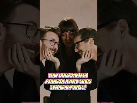 Why does Dakota Johnson avoid Chris Evans in public?#dakotajohnson #change #public #youtube #fyp