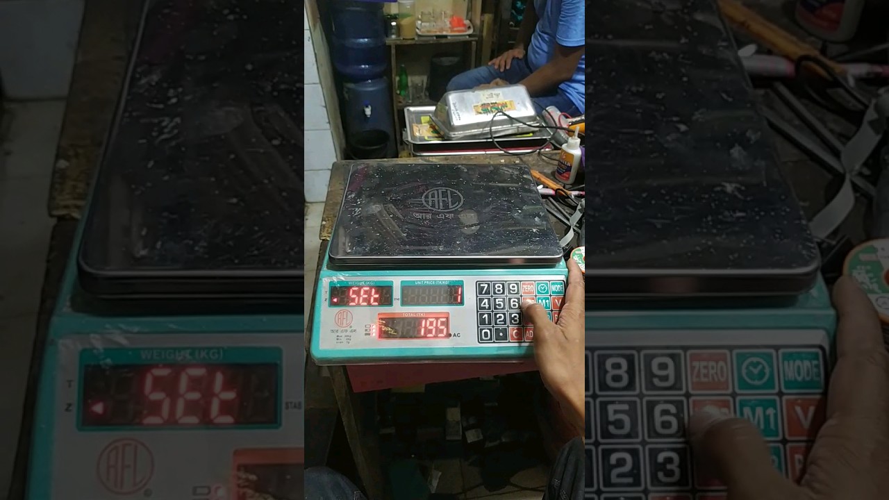 Rfl 20 kg Digital Scale Calibration #shorts #short #digital_scale Nupur Digital Scale