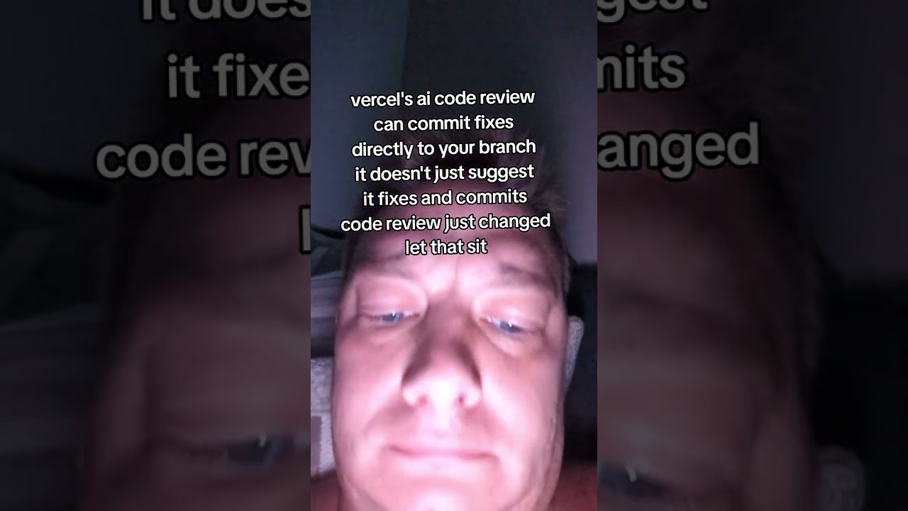 vercel openreview ai bot can commit code fixes directly to your github branch