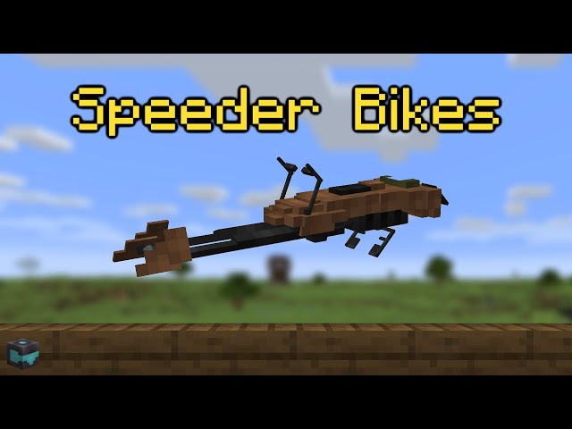 Chimerabot's Speeder Bikes | 1.19+ Minecraft Data Pack
