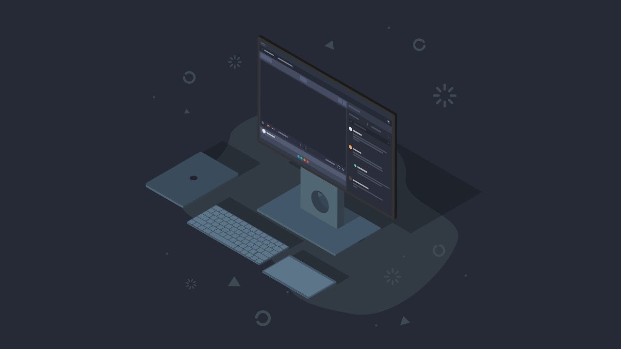 Designing Isometric PC/Mac Setup in Illustrator