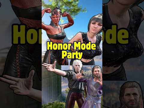 BEST Honor Mode Act 1 PARTY Builds in Patch 8 Baldur's Gate 3