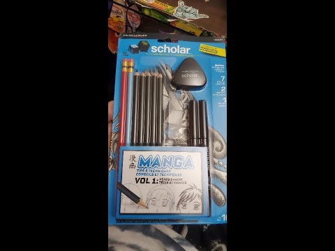Prismacolor Scholar Manga Drawing Set, 10-Piece Kit Amazon Review