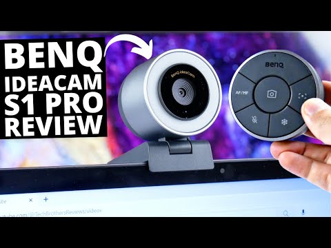 BenQ ideaCam S1 Pro REVIEW: 3-in-1 Webcam With Remote Control!