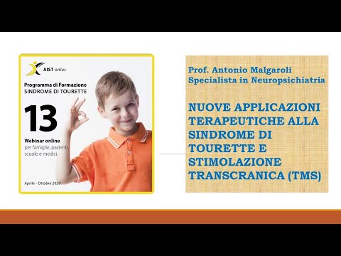 NUOVE APPLICAZIONI TERAPEUTICHE ALLA SINDROME DI TOURETTE E STIMOLAZIONE TRANSCRANICA (TMS)