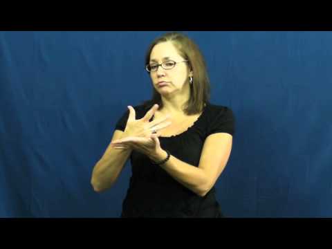 American Sign Language ASL Video Dictionary - ran out