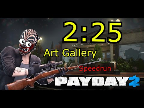 Steam Community :: Video :: Payday 2 Art Gallery SpeedRun (02:25)
