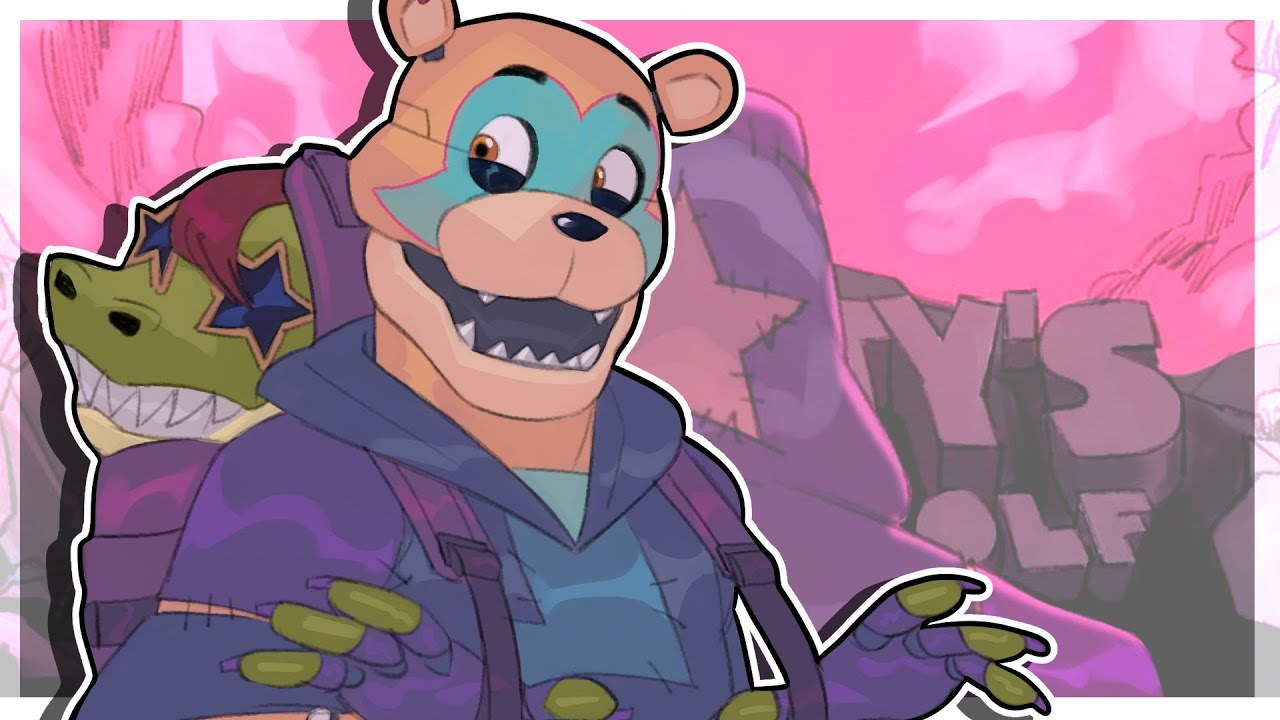 Freddy & Monty's Secret Escape (FNAF security breach animation)