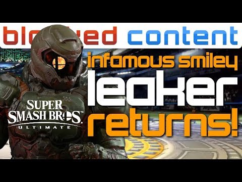 Smiley LEAKER Returns! Doomguy, MII COSTUMES Confirmed! - Super Smash Bros. Ultimate LEAK SPEAK!