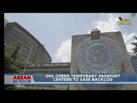 DFA opens temporary passport centers to ease backlog
