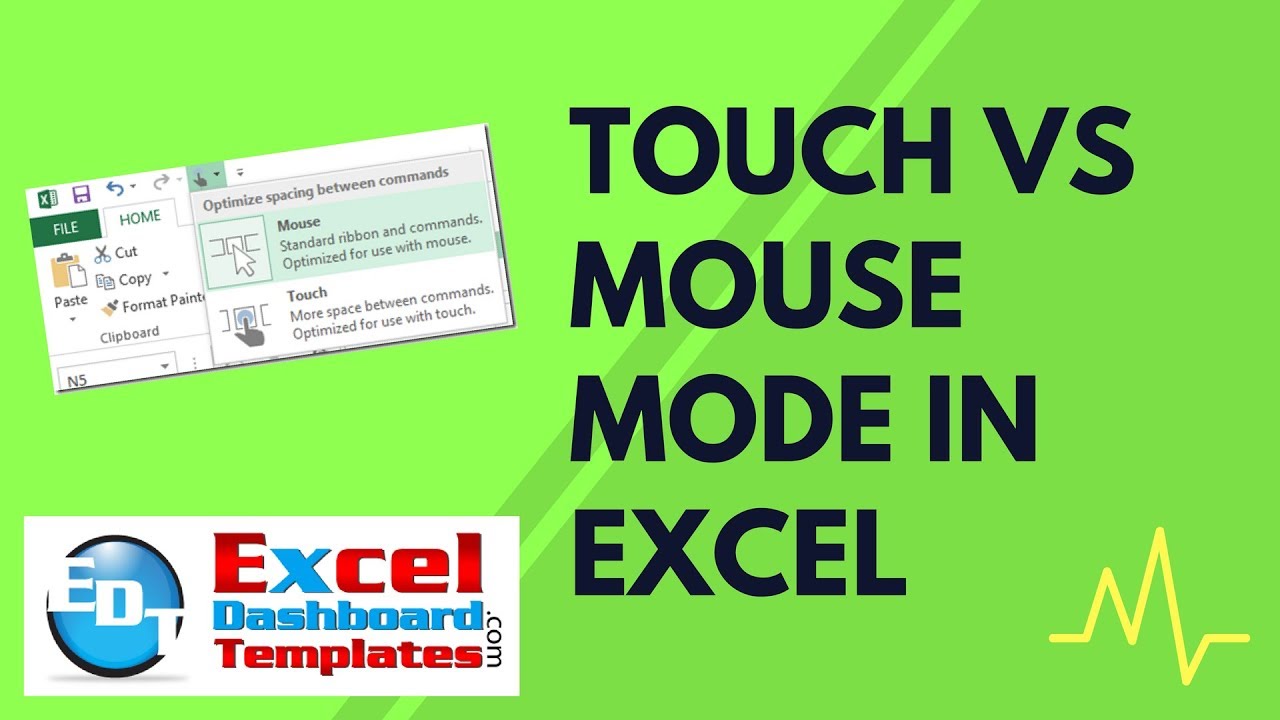 Touch vs Mouse Mode in Excel