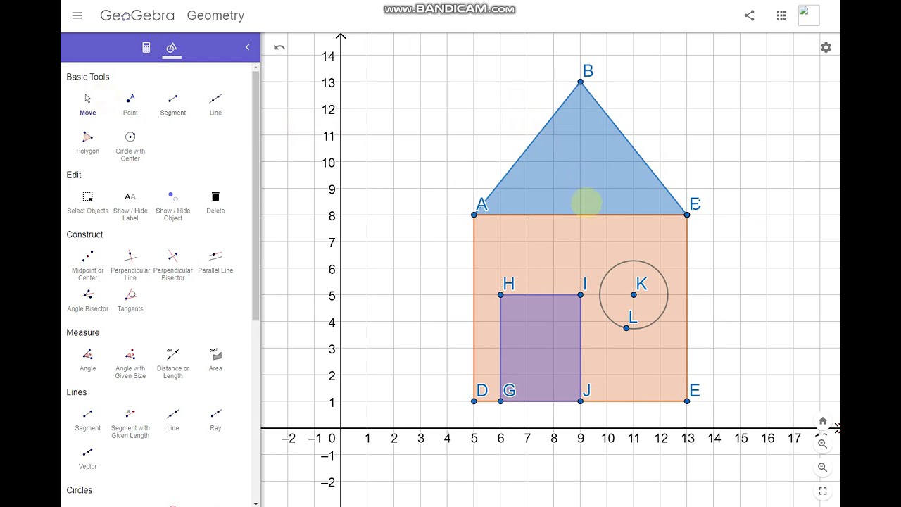 Let's learn Geometry in Geogebra.org (introductory activity)