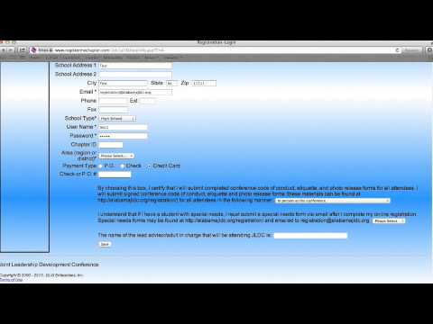 Alabama JLDC Registration Tutorial