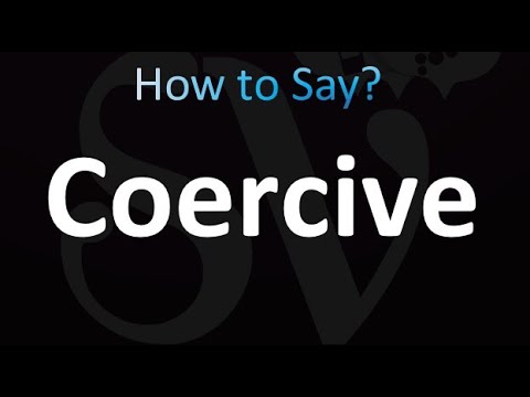 How to Pronounce Coercive (correctly!)