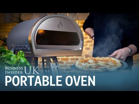This portable wood burner cooks your pizza in 90 seconds