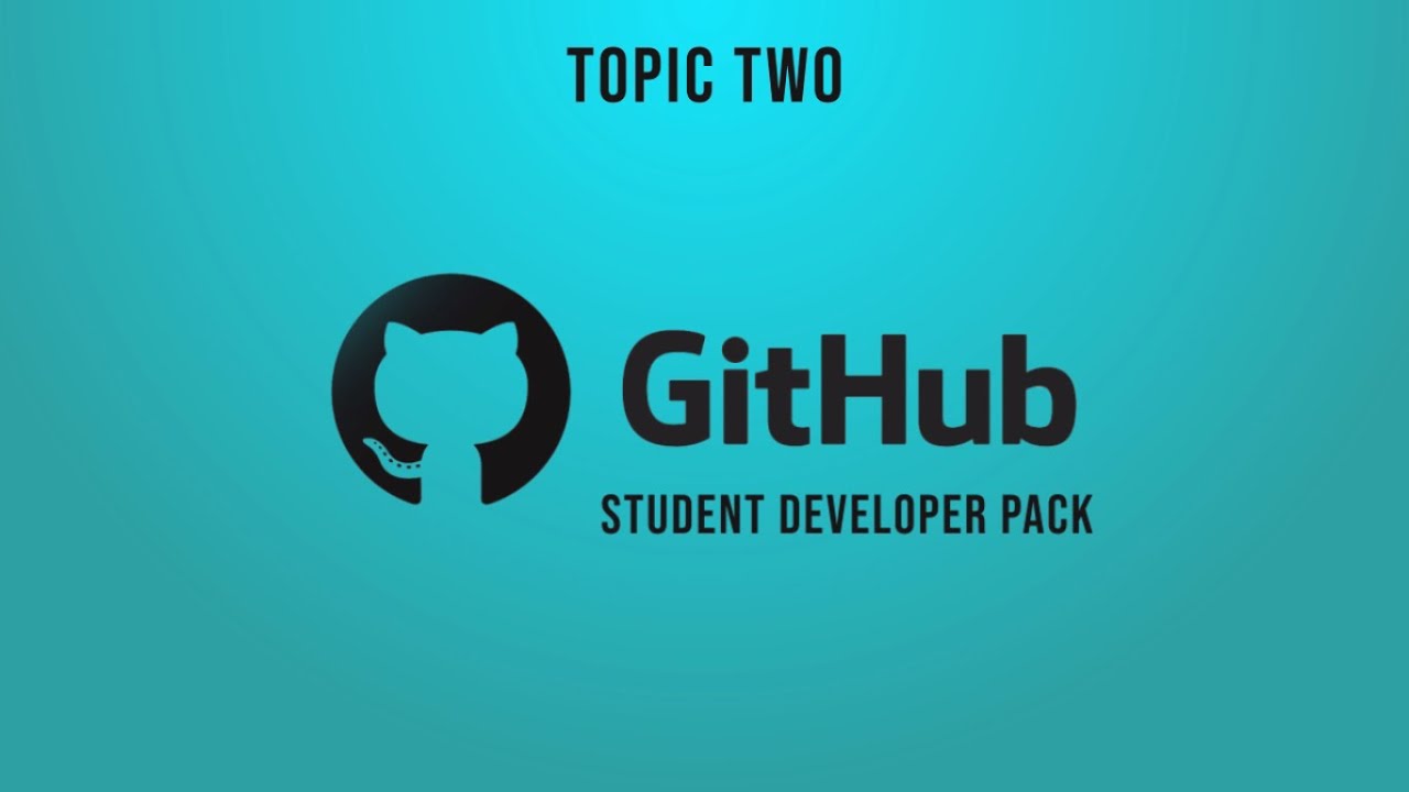 Tech Odyssey #2- GitHub Student Developer Pack