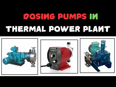Purpose of Dosing Pump in Thermal Power Plant !! Dosing Pump Explained
