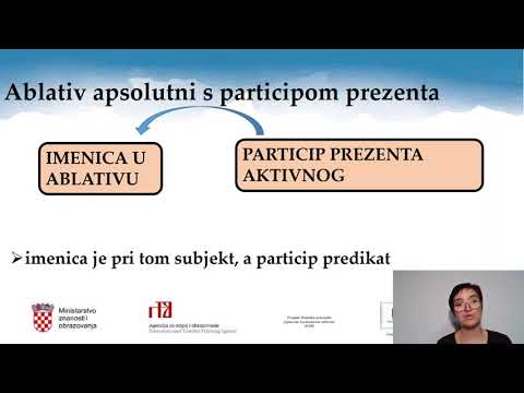 Latinski jezik 8. r. OŠ - Znanost u antičkom Rimu Celzo/ ablativ apsolutni (1)