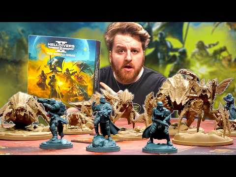 I played Helldivers 2: The Board Game (Early)