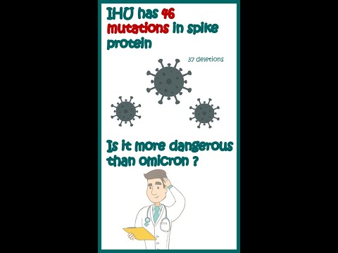 The IHU variant of covid 19 | IHU: The New Covid Variant, Is it More Dangerous than Omicron?