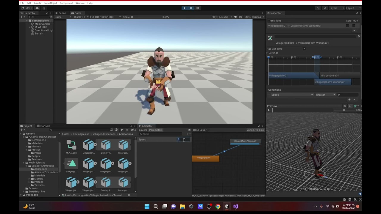 Unity's Animator Parameter & Animator Tutorial