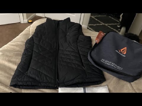 GOTOBI Women's Heated Vest with 16000mAh 7 4V Battery, 9 Heating Zones, 4 in 1 Intelligent Switch