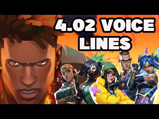 Valorant releases new voice lines for Agents in PBE Patch 4.02, hinting ...