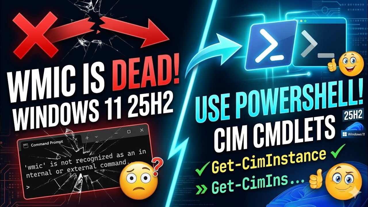 WMIC Deprecated? Here's How to Get Serial Number with PowerShell