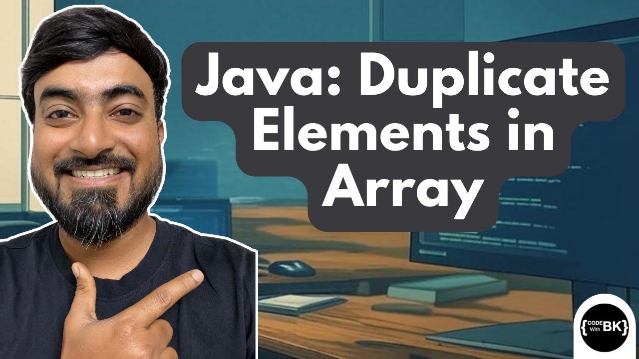 Java Program to Print Duplicate Elements in an Integer Array | For Beginners