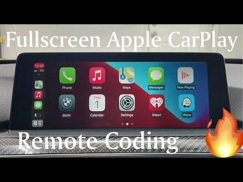 INSTALLING FULLSCREEN APPLE CARPLAY IN MY BMW F80 M3! (REMOTE CODING | EASY DIY)