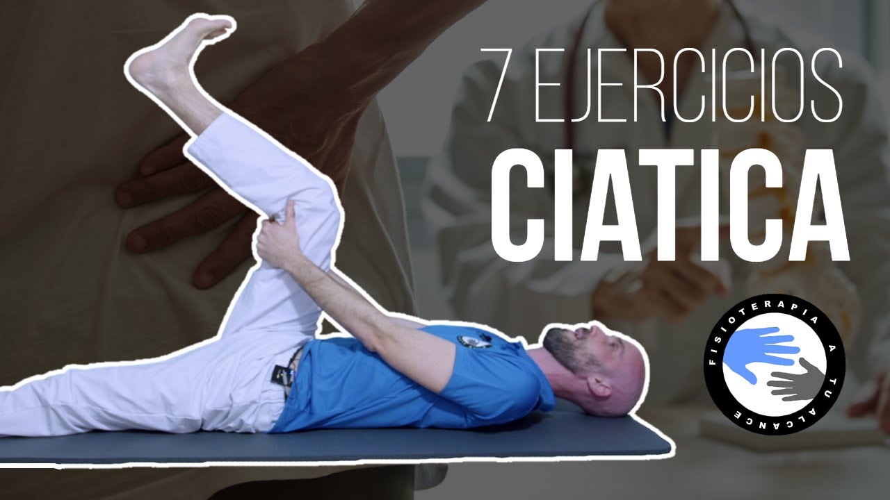 7 ejercicios para ALIVIAR la CIATICA en casa