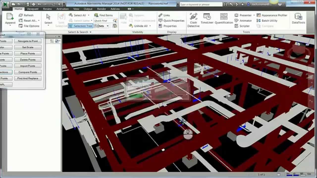 Field Layout workflow with Autodesk Point Layout