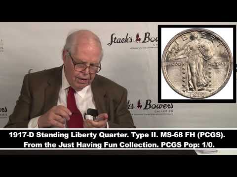 Stack’s Bowers Introduces the 1917 D Standing Liberty Quarter Type II from the 2012 ANA
