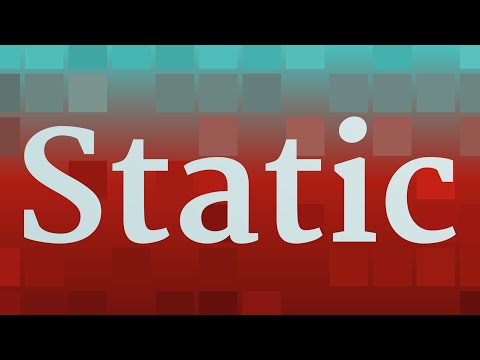 STATIC pronunciation • How to pronounce STATIC