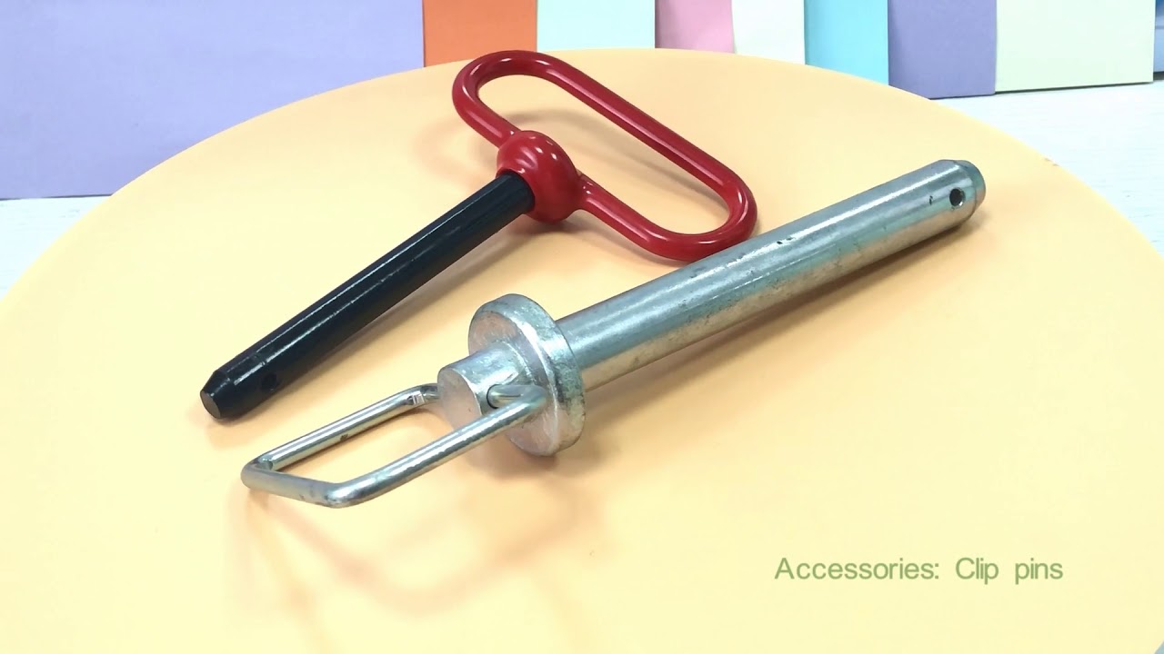 Carbon Steel Zinc Plated Forged Hitch Pin- China factory JM