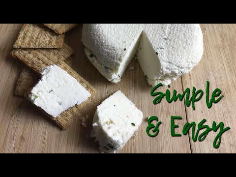 How to make Homemade Farmer's Cheese ~ Self Reliance Skill
