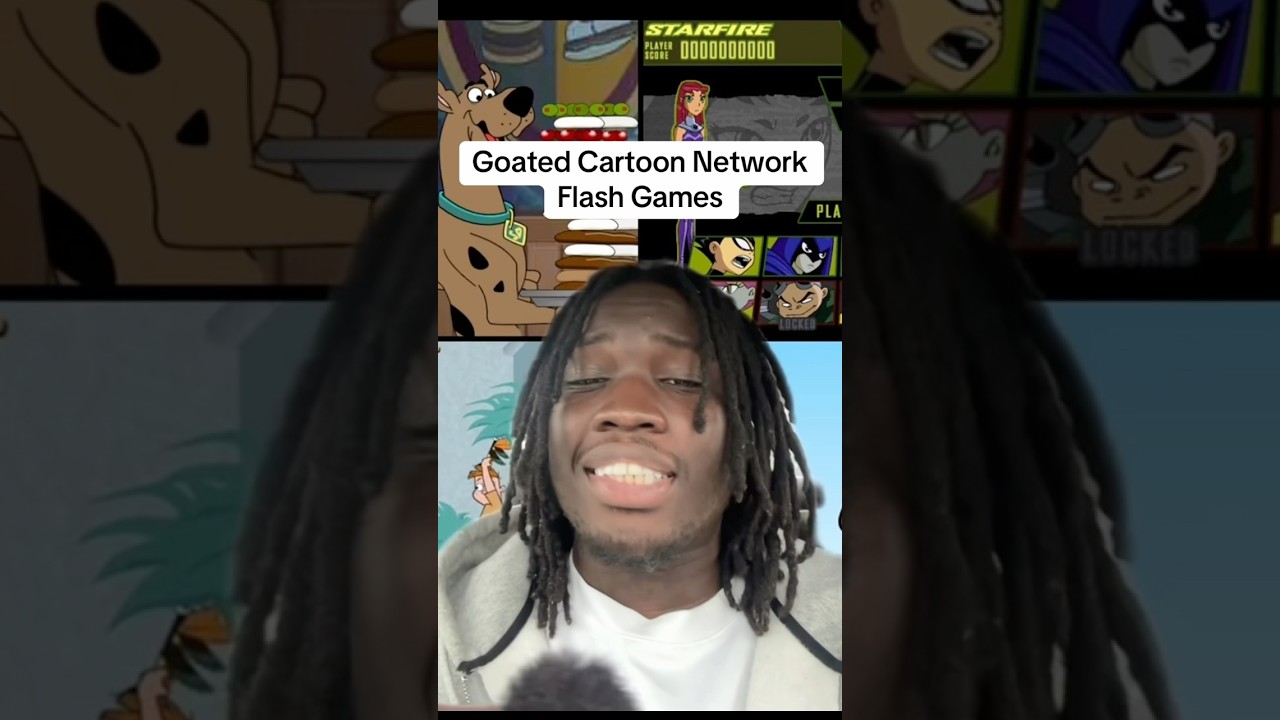 Goated CN Flash Games‼️🔥 #shorts #fyp #viral #relatable #cartoonnetwork #flashgames #kodedonal