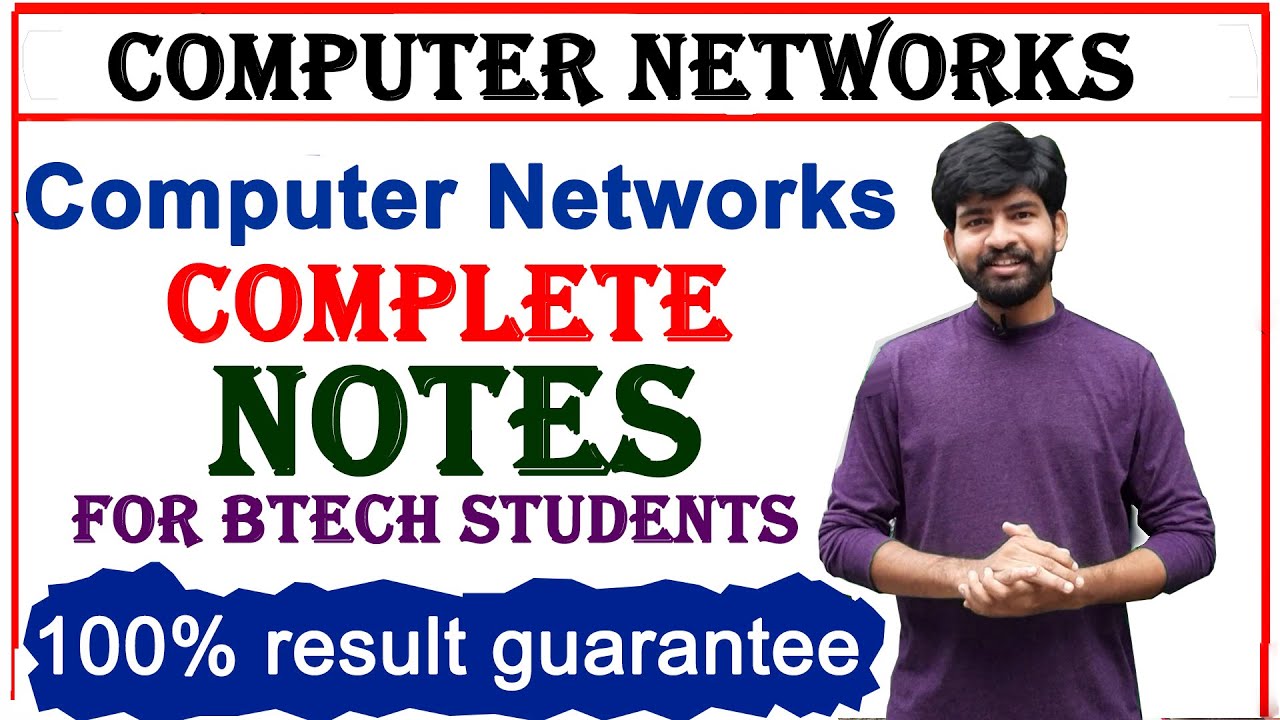 computer networks complete notes | CN | CN hand written notes | study material | CN subject