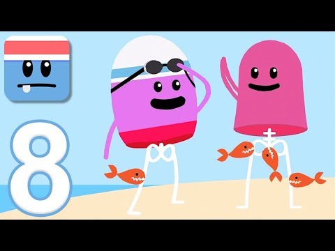 Dumb Ways to Die 2 - Gameplay Walkthrough Part 8 - DROWN TOWN (iOS, Android)