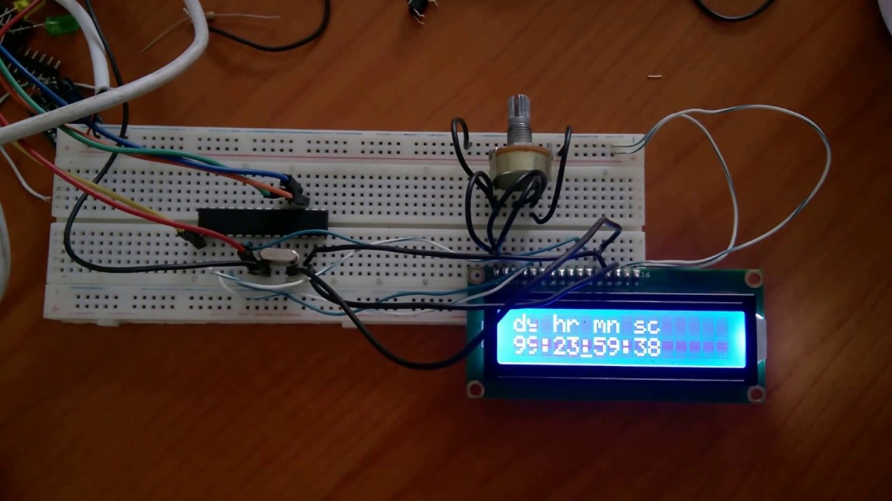 AVR Clock Count Down