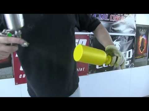 How to spray Auto Air colors over Autoborne sealers part 4