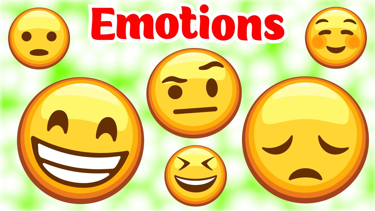 EMOTIONS for Kids 😊 Learning Feelings with Emojis & Real People | Toddlers & Preschool