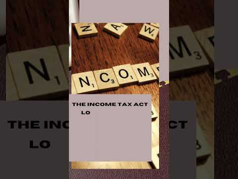 What is the Income Tax Act?