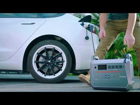 CTECHi portable power station ST2000, power 8 miles for your car