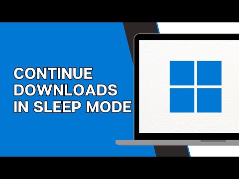How to Continue your Downloading in Sleep Mode In Windows 11/10