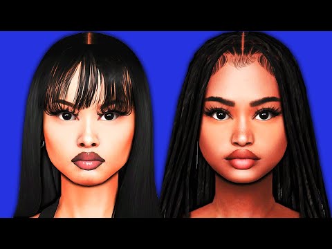 SIMS 4 - THE RAREST FEMALE CC FOLDER OF 2025 HURRY + CC Folder & Sims Download | Sims 4 Create a Sim